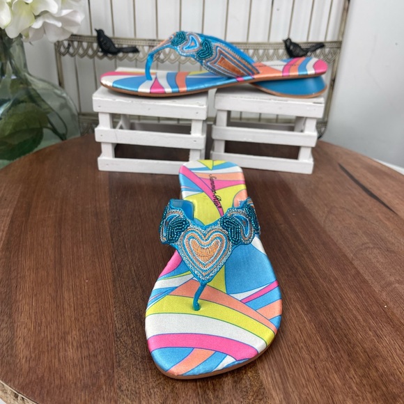 Summer Rio | Shoes | Summer Rio Womens Slide Thong Sandals Blue ...